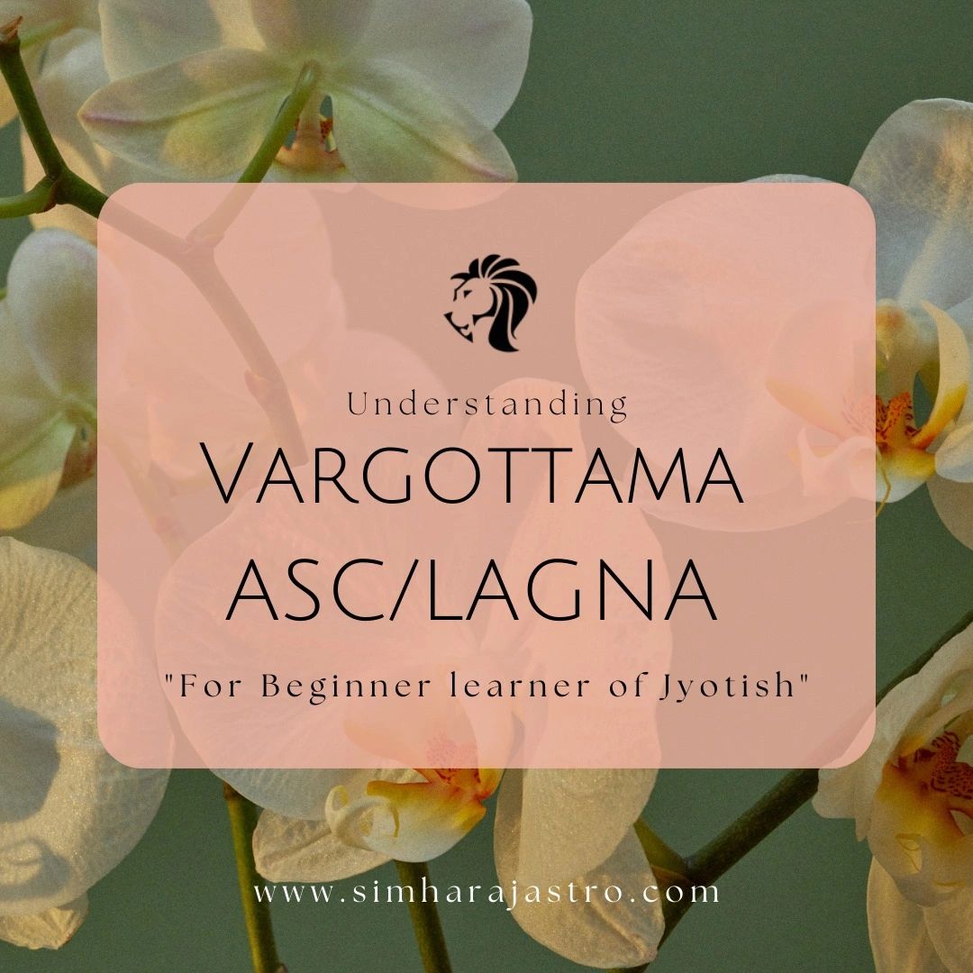 Understanding Vargottama ASC/Lagna