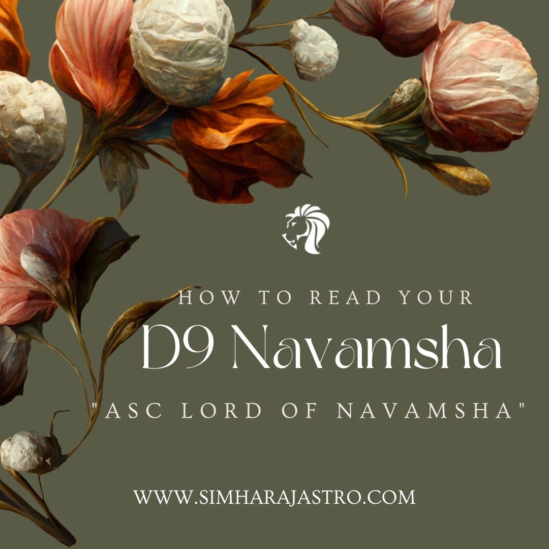 How to read D9 Navamsha Chart?