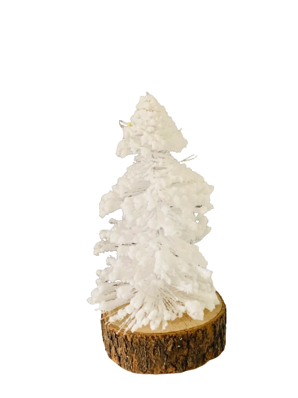 Snowy LED Pine Tree