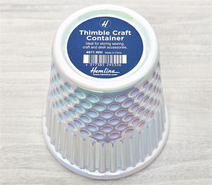 Giant Thimble Craft Container
