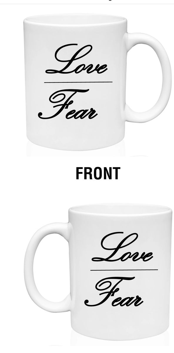 Love over Fear Mugs
