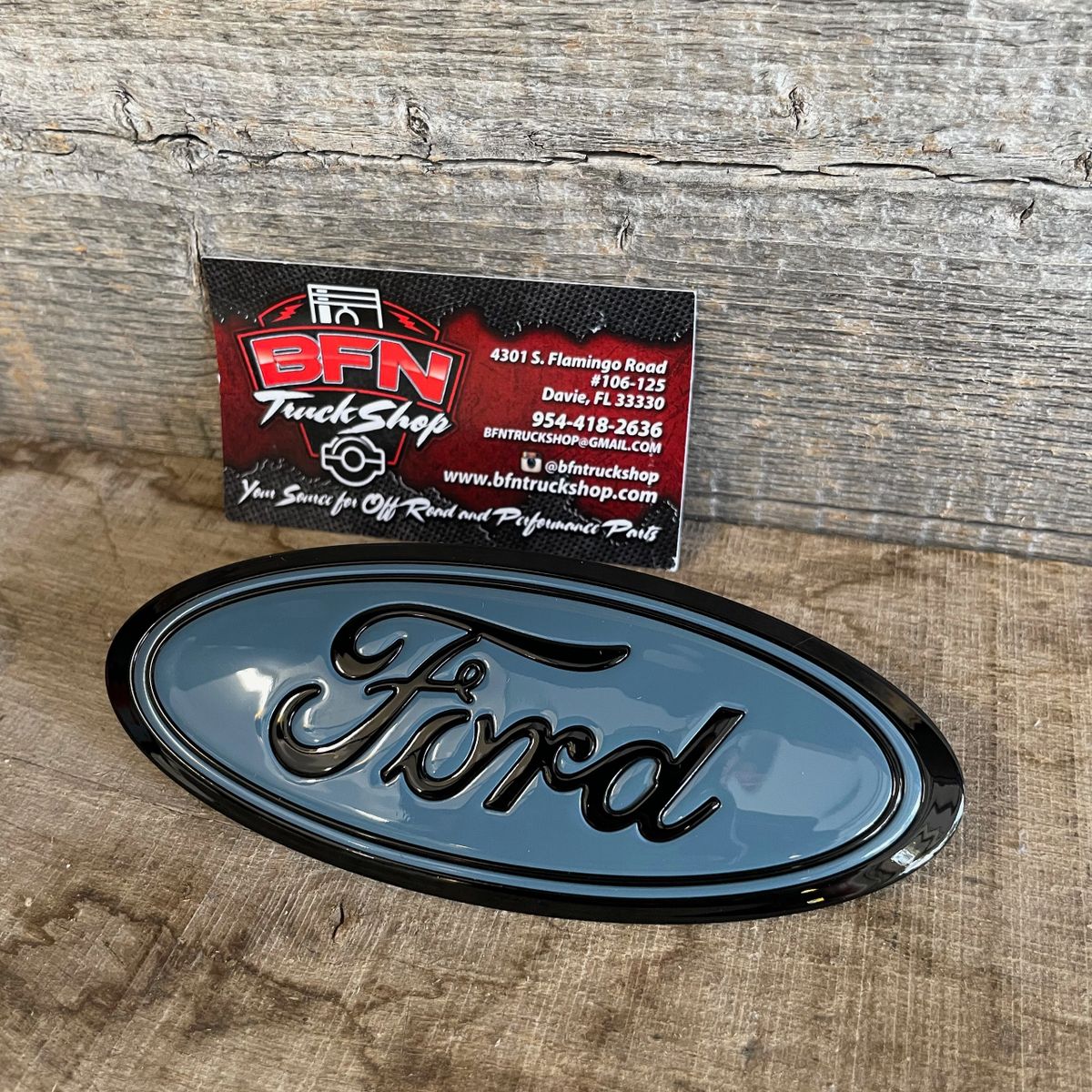 2021+ Ford Bronco OEM Rear Tailgate Oval Emblem - Custom Painted
