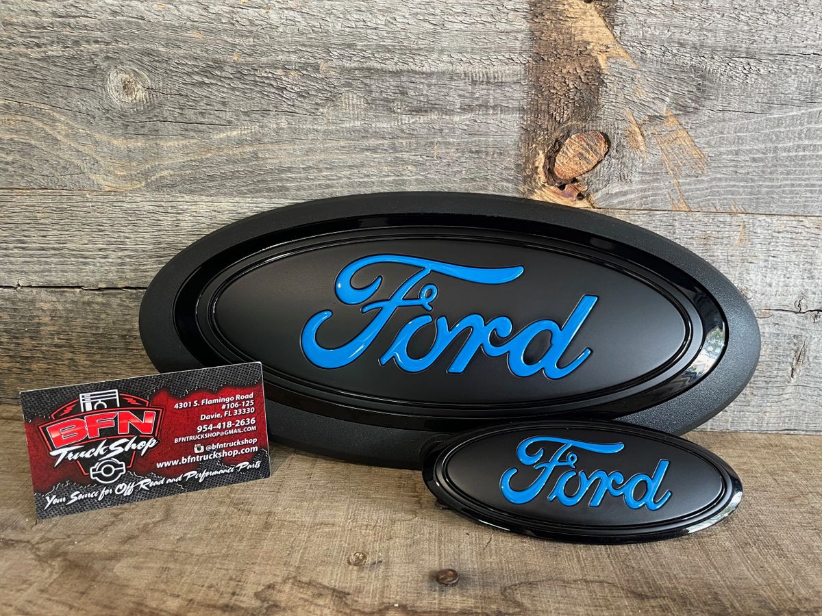 2021+ Ford F-150 Front/Rear Emblems "Ovals"