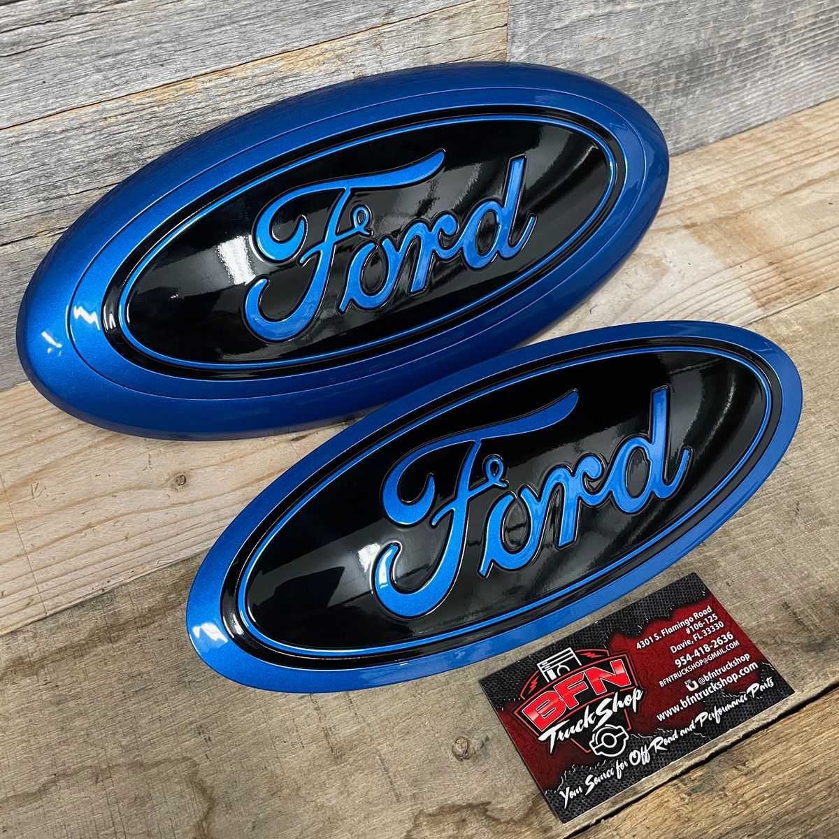 2021+ Ford F-150 Front/Rear Emblems "Ovals"