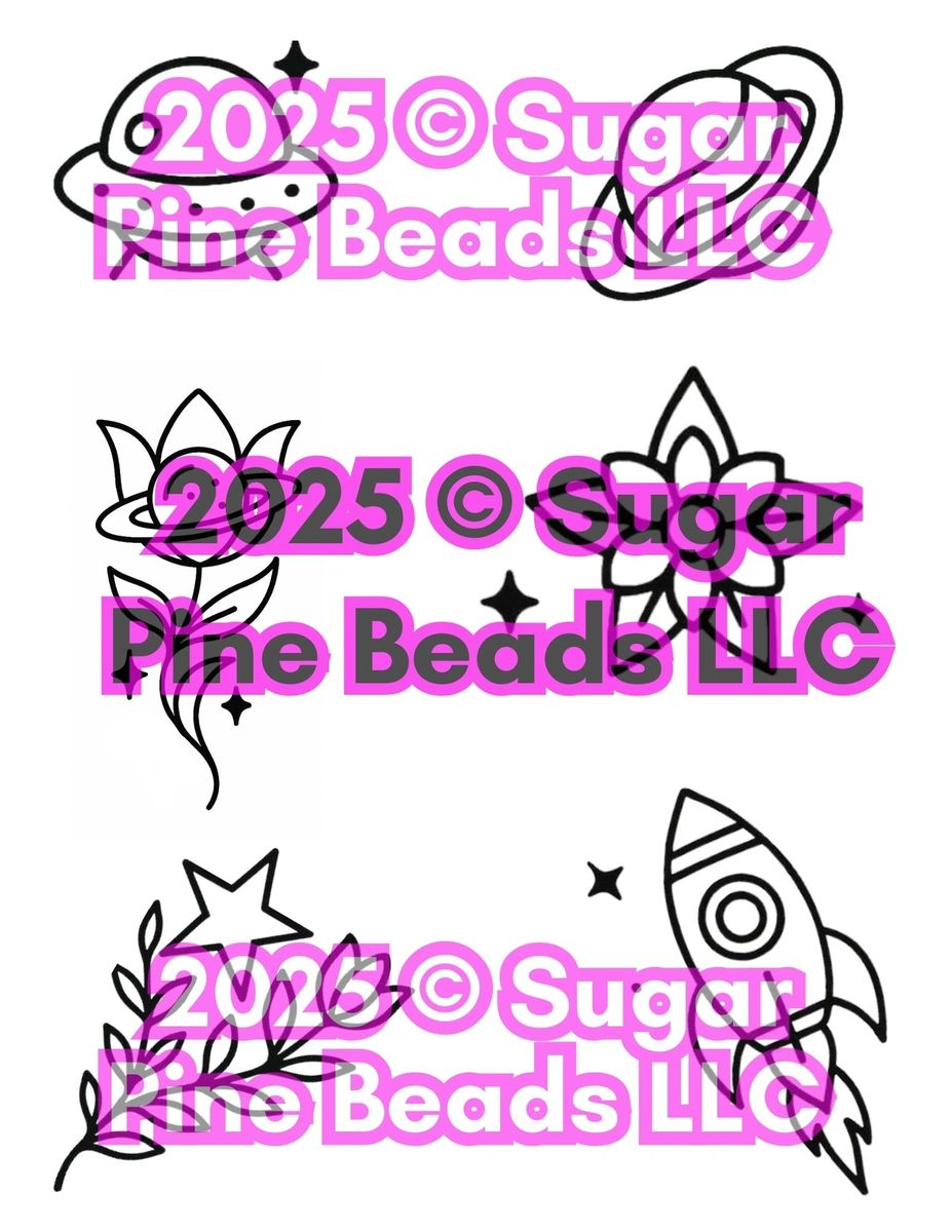 20+ Nebula Minis – Indigenous Cosmic Beadwork Patterns (Digital Download)