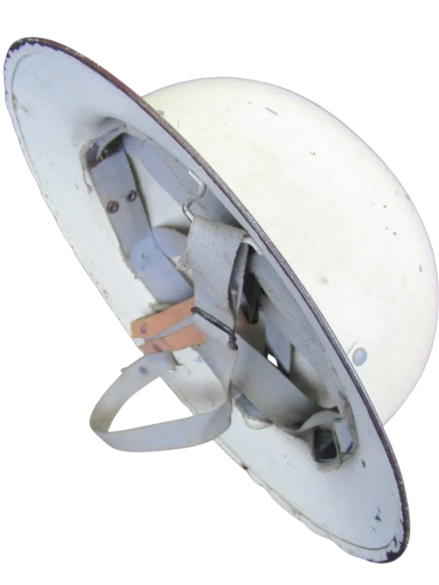 Authentic WWII Metal Civil Defense Helmet