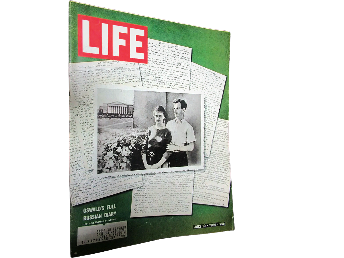 LIFE Magazine – C. July 10, 1964 “Oswald’s Full Russian Diary” Issue