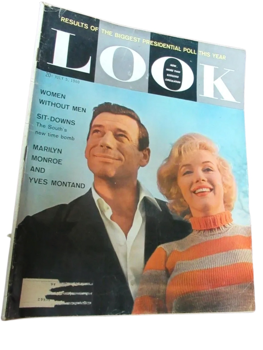 July 1960 LOOK Magazine Marilyn Monroe Cover