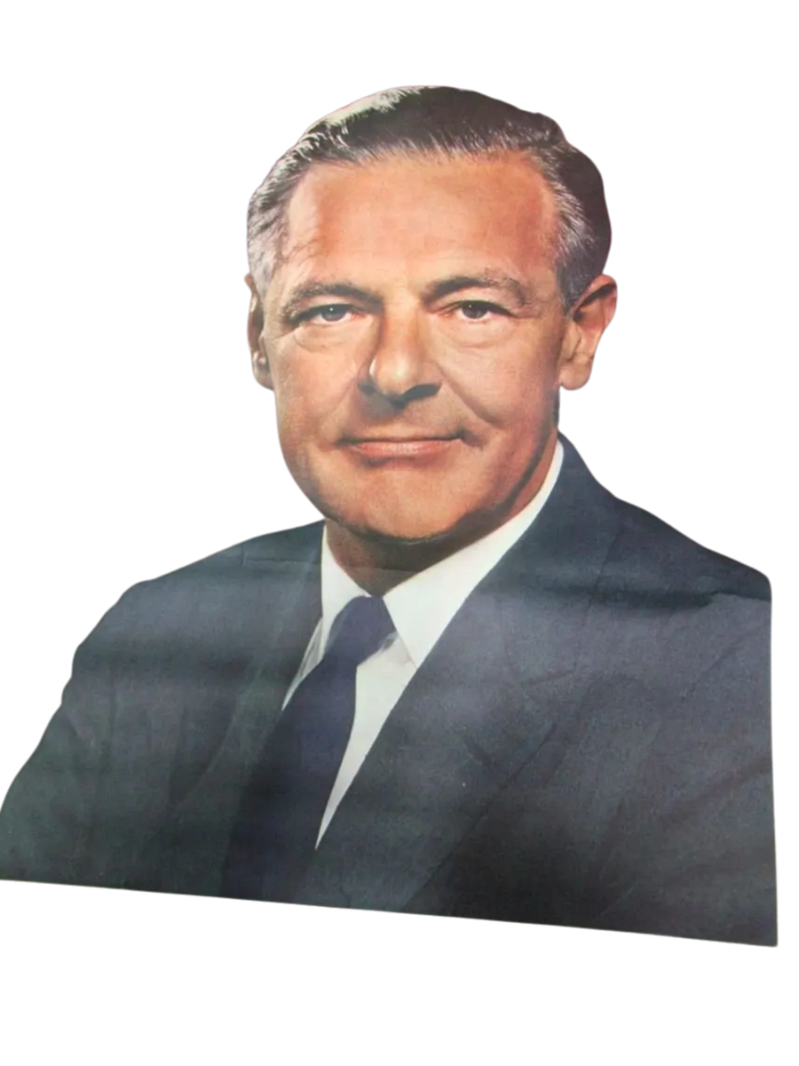 1960 Henry Cabot Lodge Vice Presidental Canidate Campaign Poster