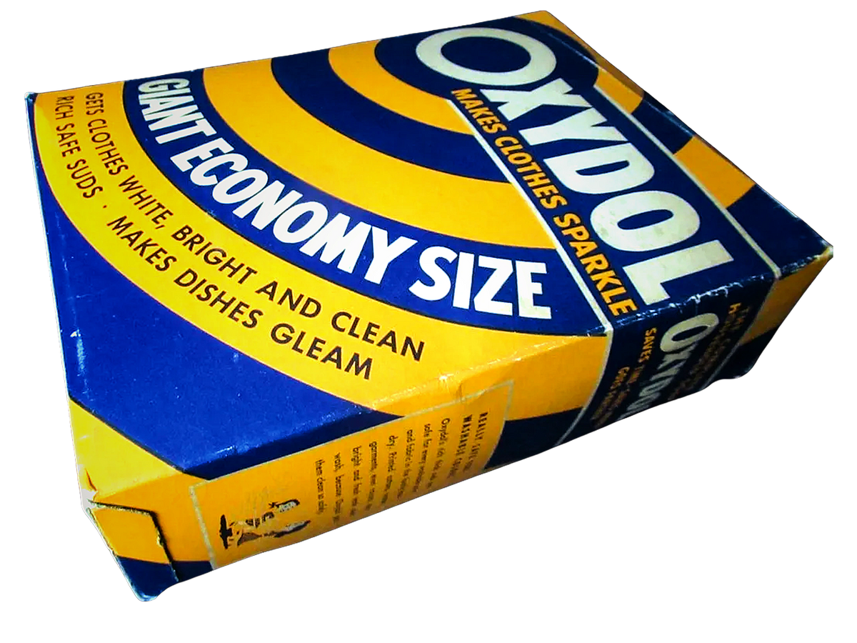 Unopened 1940s Oxydol Detergent Box – Near Mint Condition