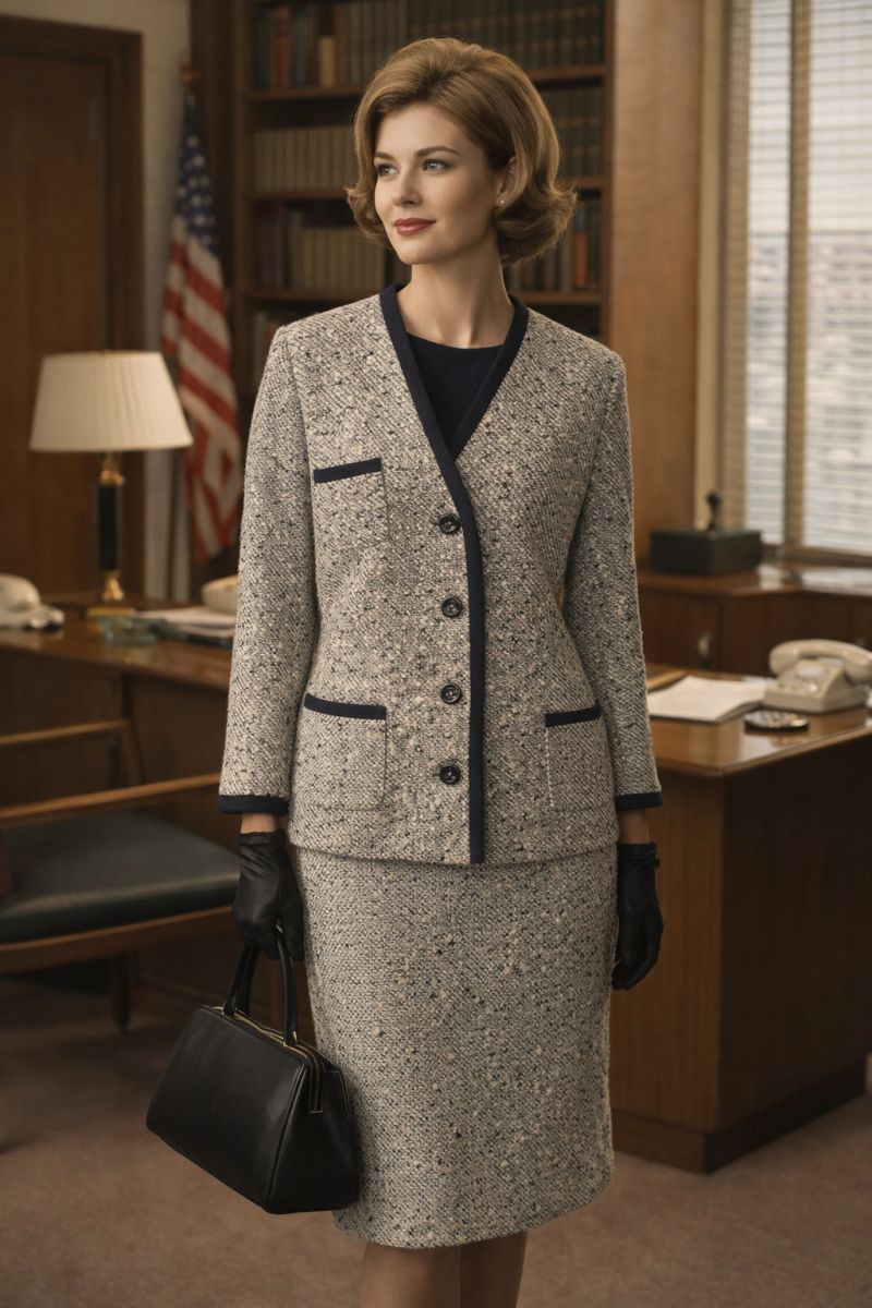 Held Projansky, Rochester N.Y. — Early 1960s Tweed Suit Ensemble