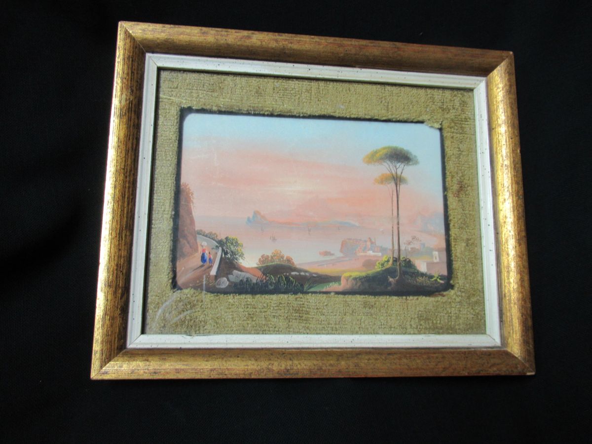 Mid Century Fleck Bros. NYC Framed Signed Print