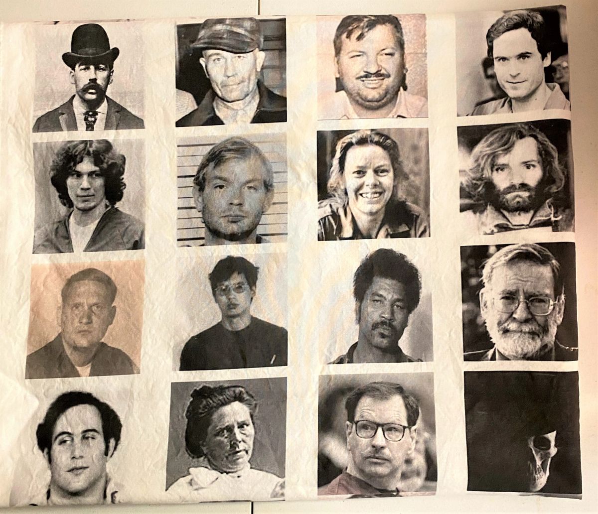 Creepy Coffin Dresden Window Filler Serial Killers Large