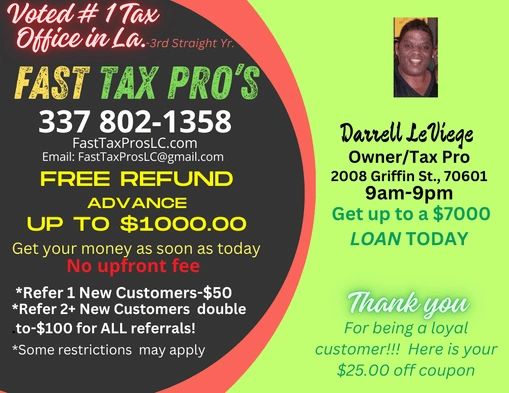 Fast Tax Pros - Tax Service, Tax Return