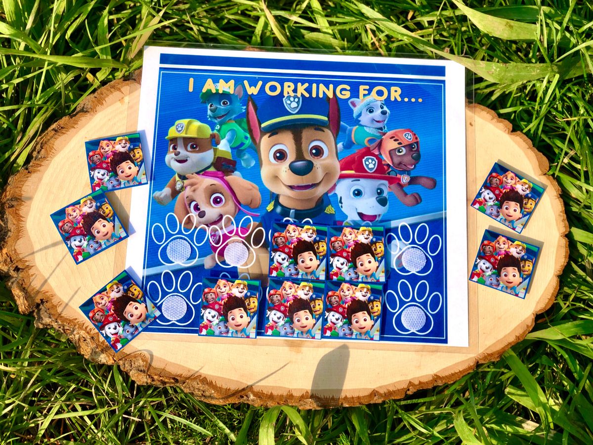 Token Board / Token Chart / Token Economy / Paw Patrol / Potty Training
