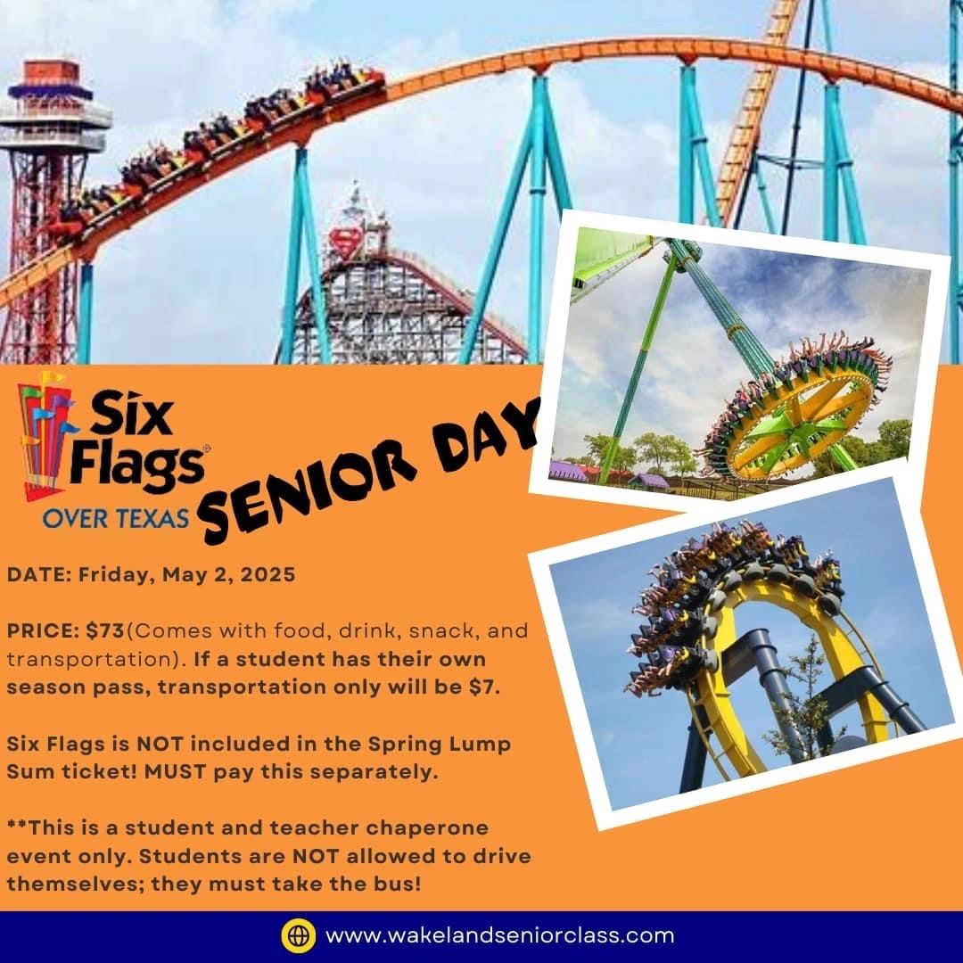 SIX FLAGS SENIOR DAY