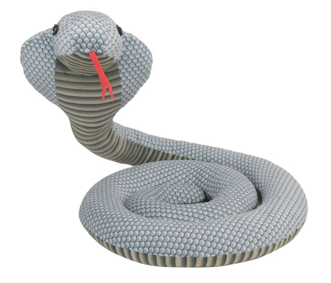 Shelby Stuffed Cobra Snake 8 Ft.