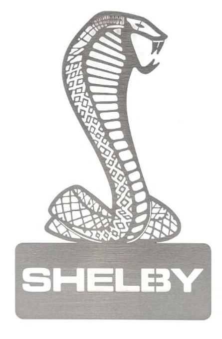 Shelby Snake Die-cut Stainless Steel Wall Art