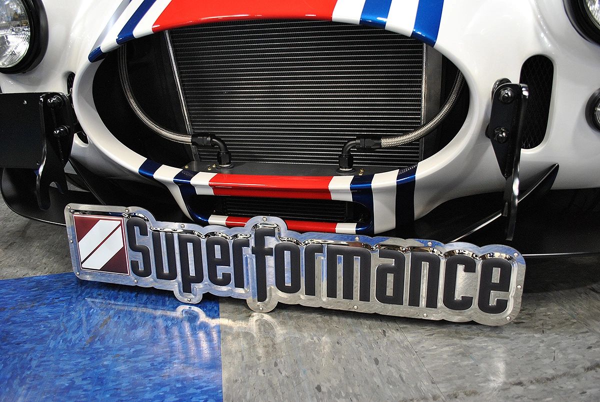 Superformance Metal Horizontal Wall sign