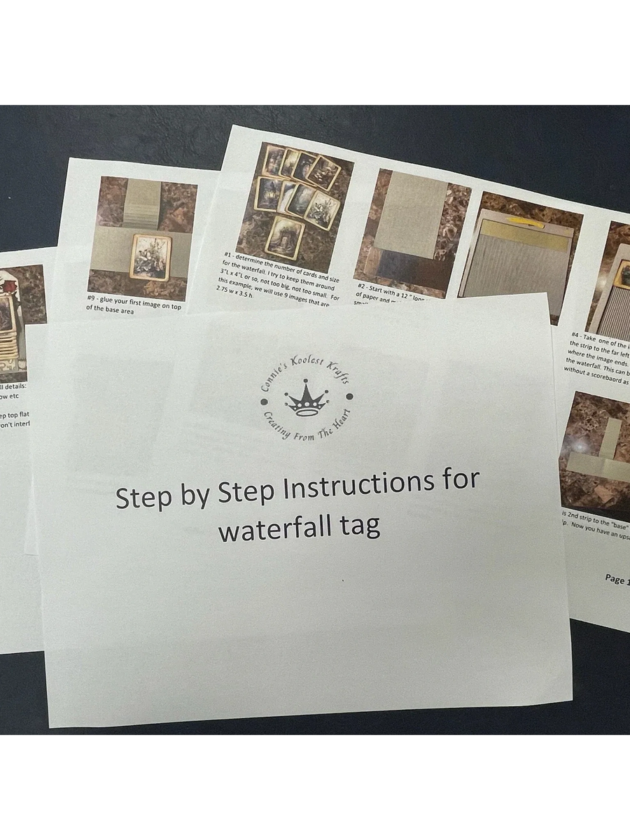 Printed Template/Instructions