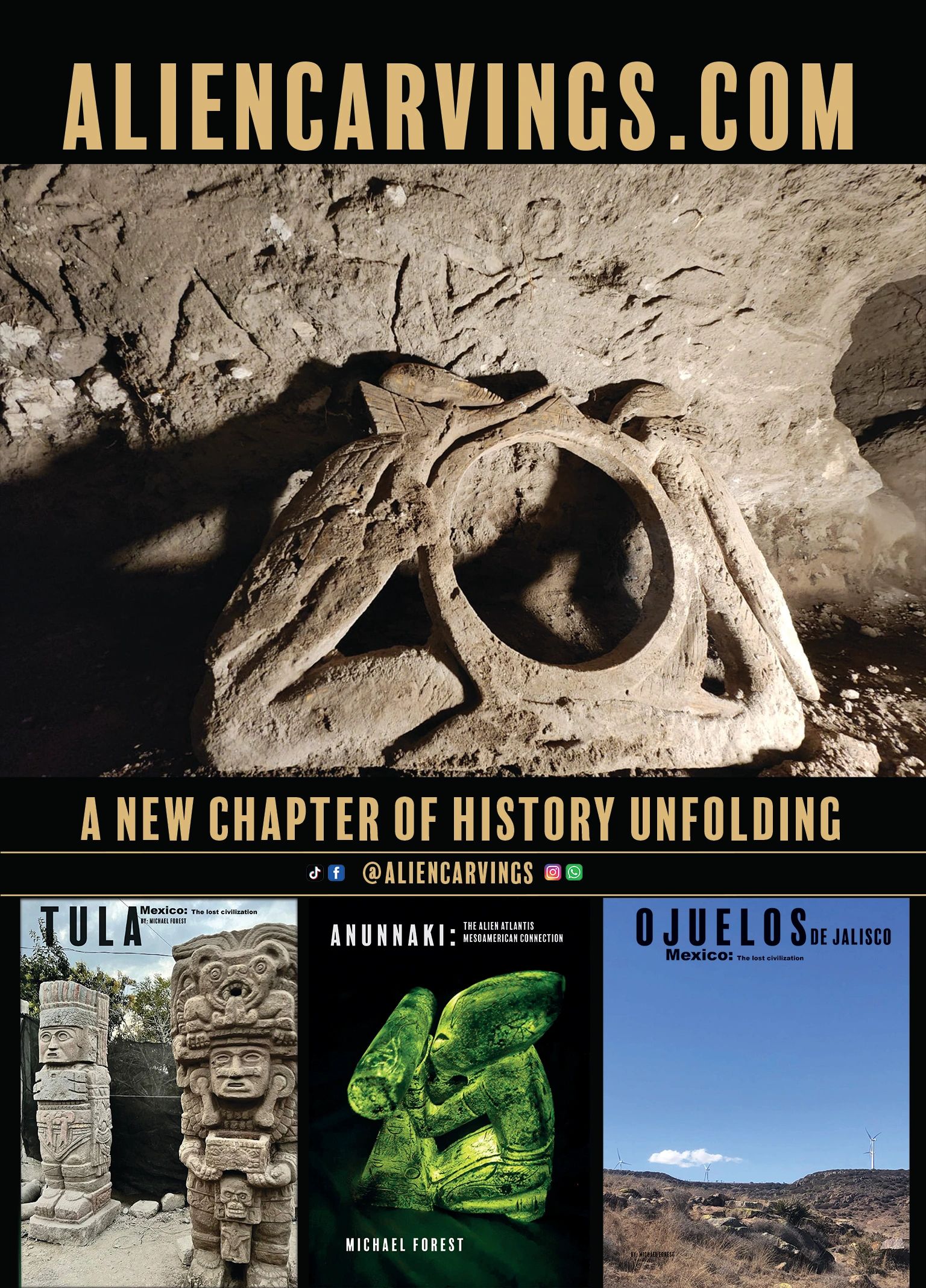 Alien Carving Research from Ojuelos de Jalisco and Tula Hidalgo UFO ...