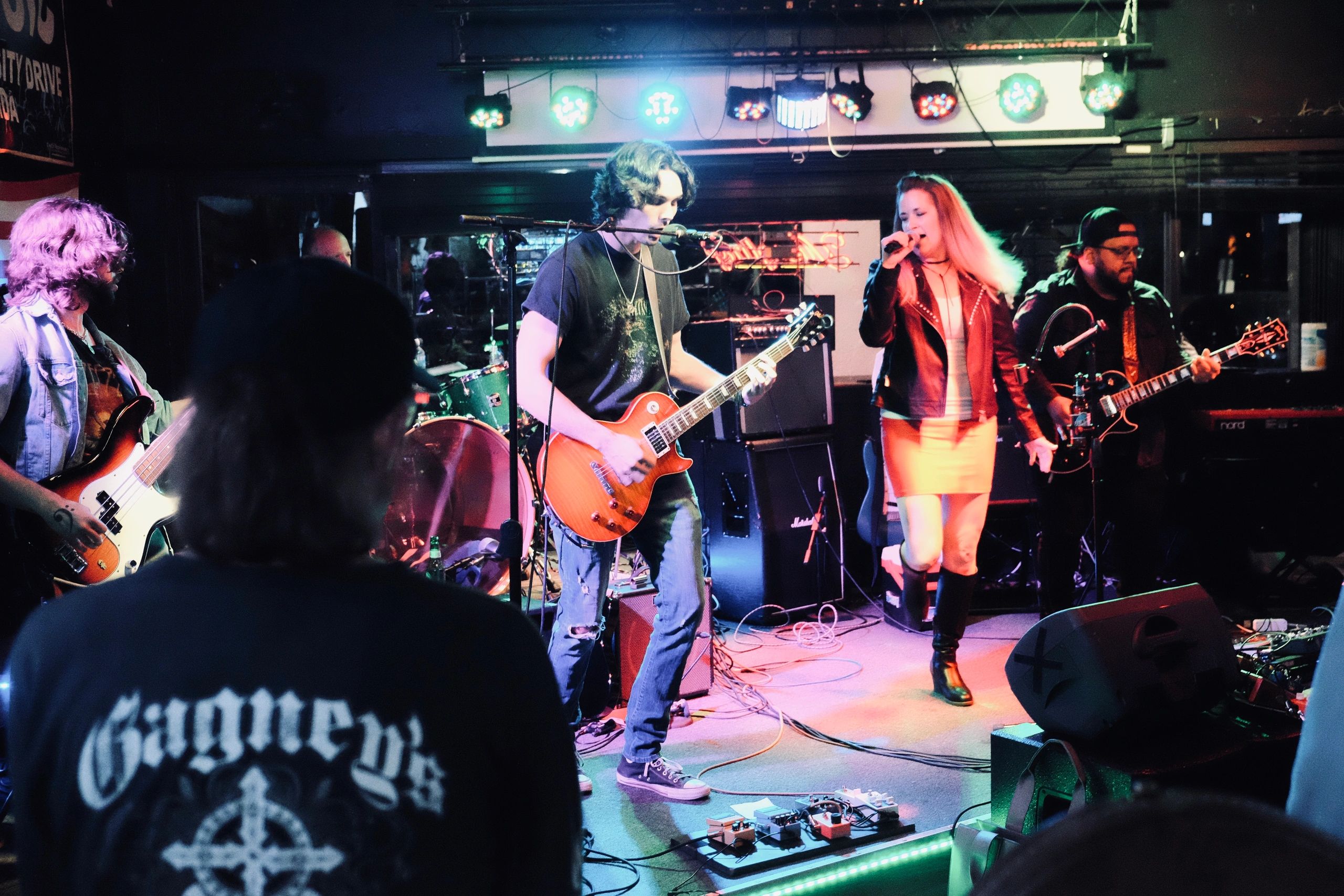 Retro Rebel Rock Band