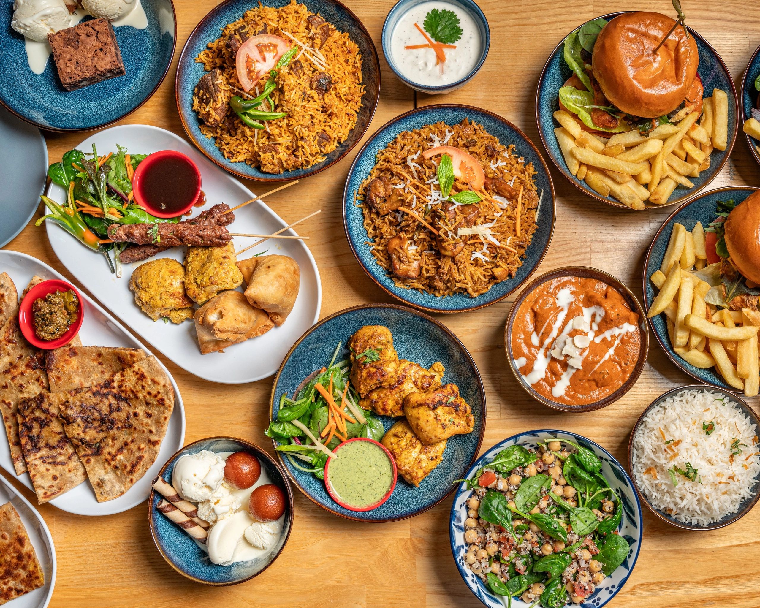 Delicious Chicken Burger and Specialty Coffee at Burgers & Biryani