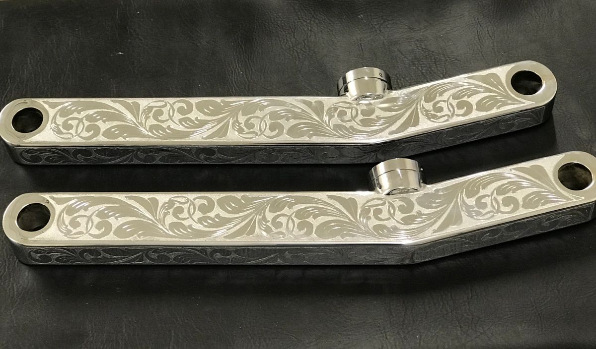 1958-64 Impala Rear Engraved Trailing Arms