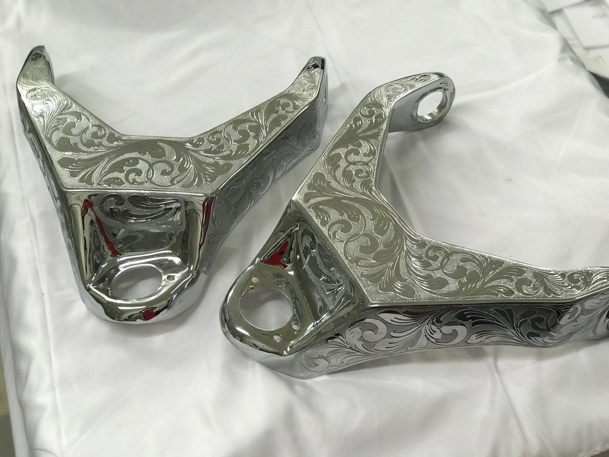 Cadillac Upper Engraved Control Arms