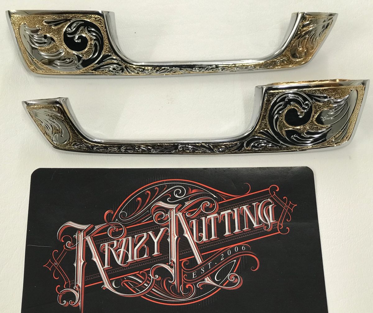 1986-92 Cadillac Engraved Door Handles