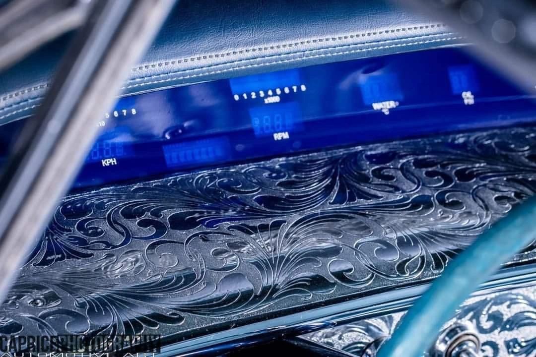 1963-64 Impala Dash Cluster Non AC
