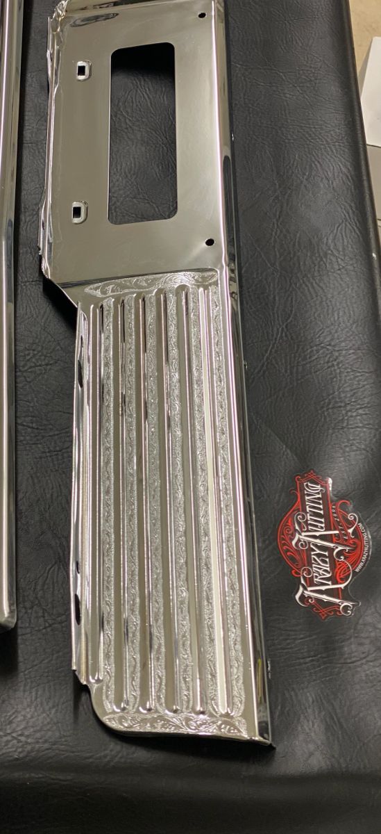 1963 Impala Rear License Plate Panel
