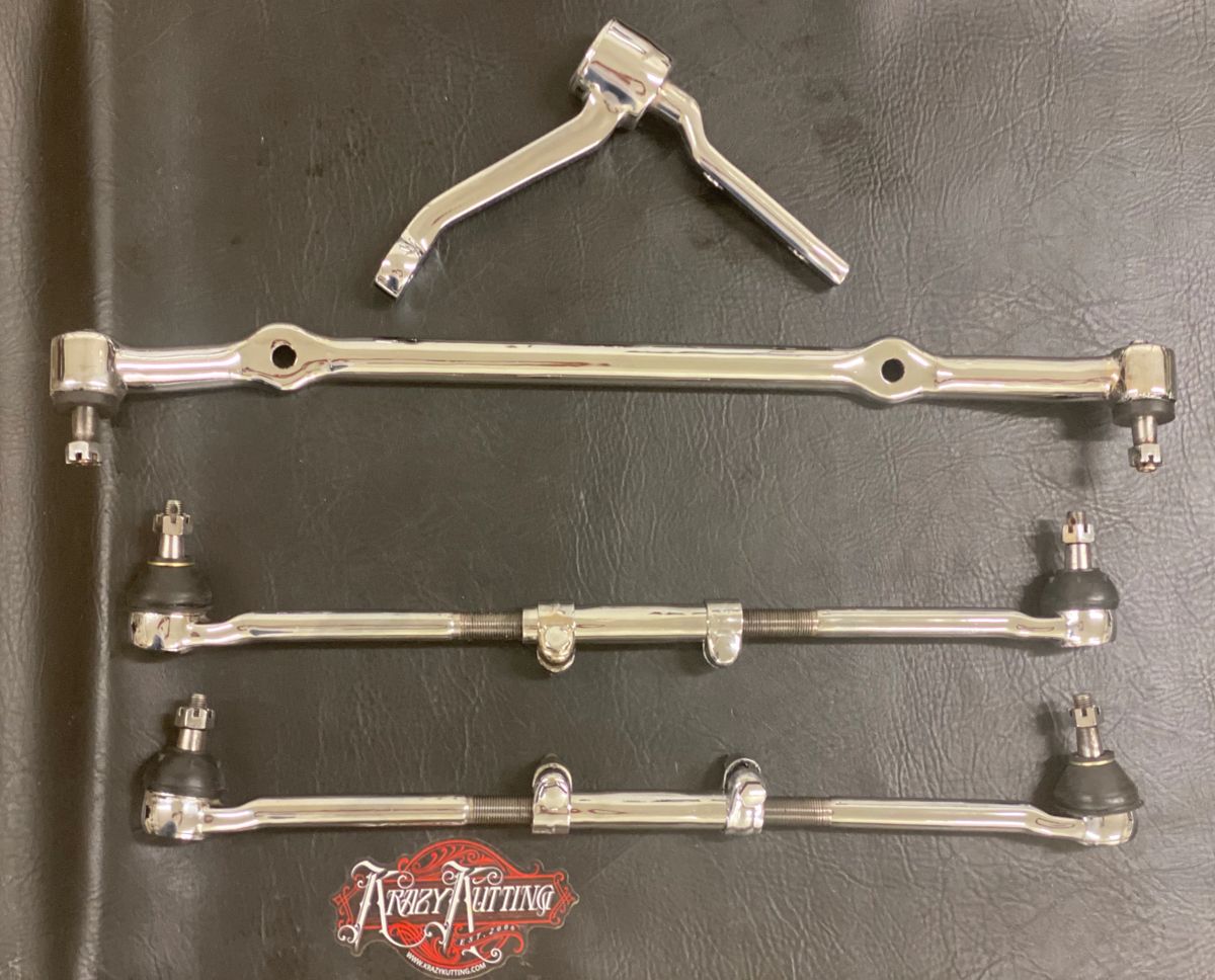 G Body Steering Linkage Kit Chrome
