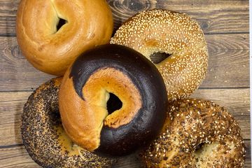 Bagels with the works | Life's A Bagel