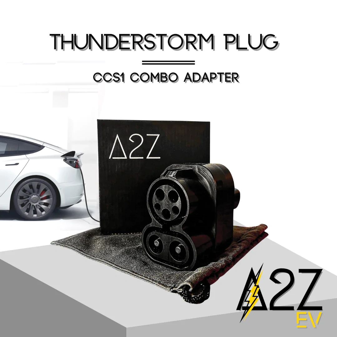 A2Z THUNDERSTORM PLUG - CCS1 COMBO-TESLA ADAPTER