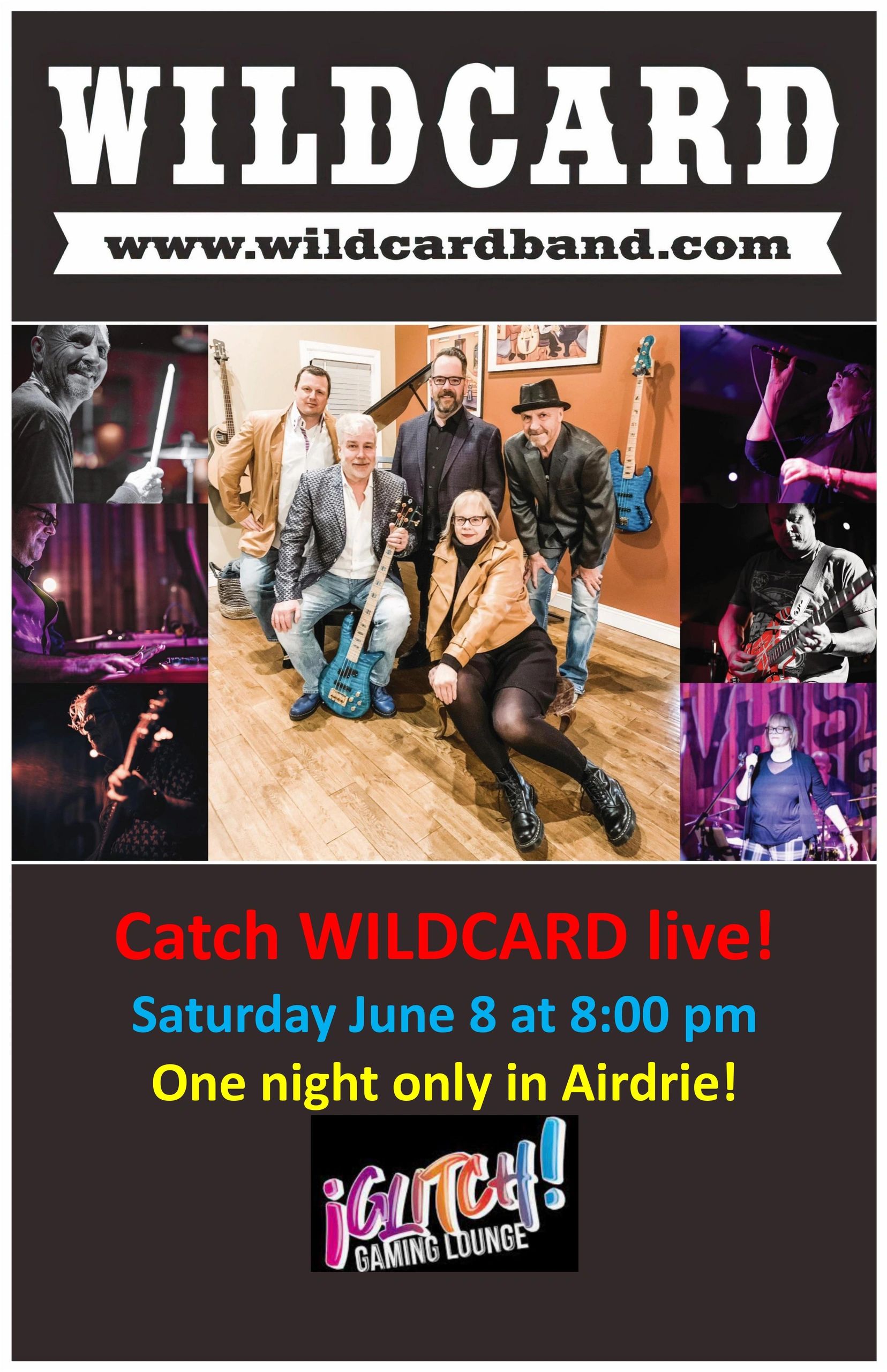 Party Band, Wedding Band, Live Music - WILDCARD - Calgary, Alberta