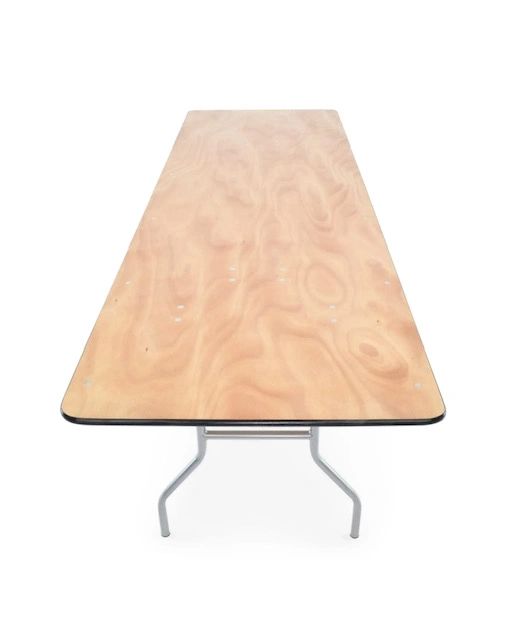 8' x 30"wide banquet table