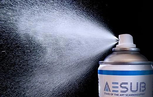3D Scanning Spray: Revealing the Invisible Details