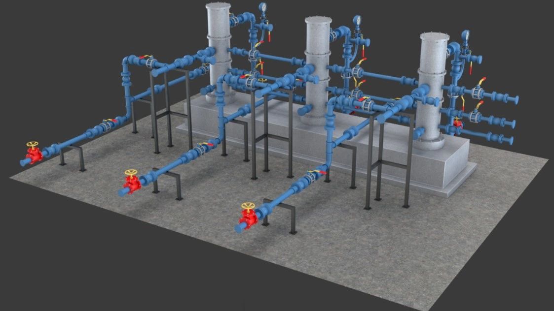 3D CAD PIPING