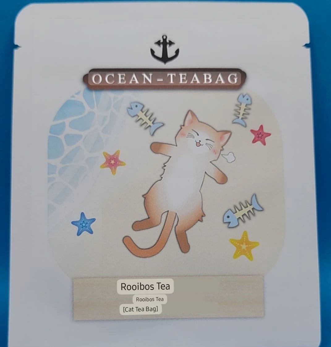 Relaxing Cat Rooibos Tea Bag