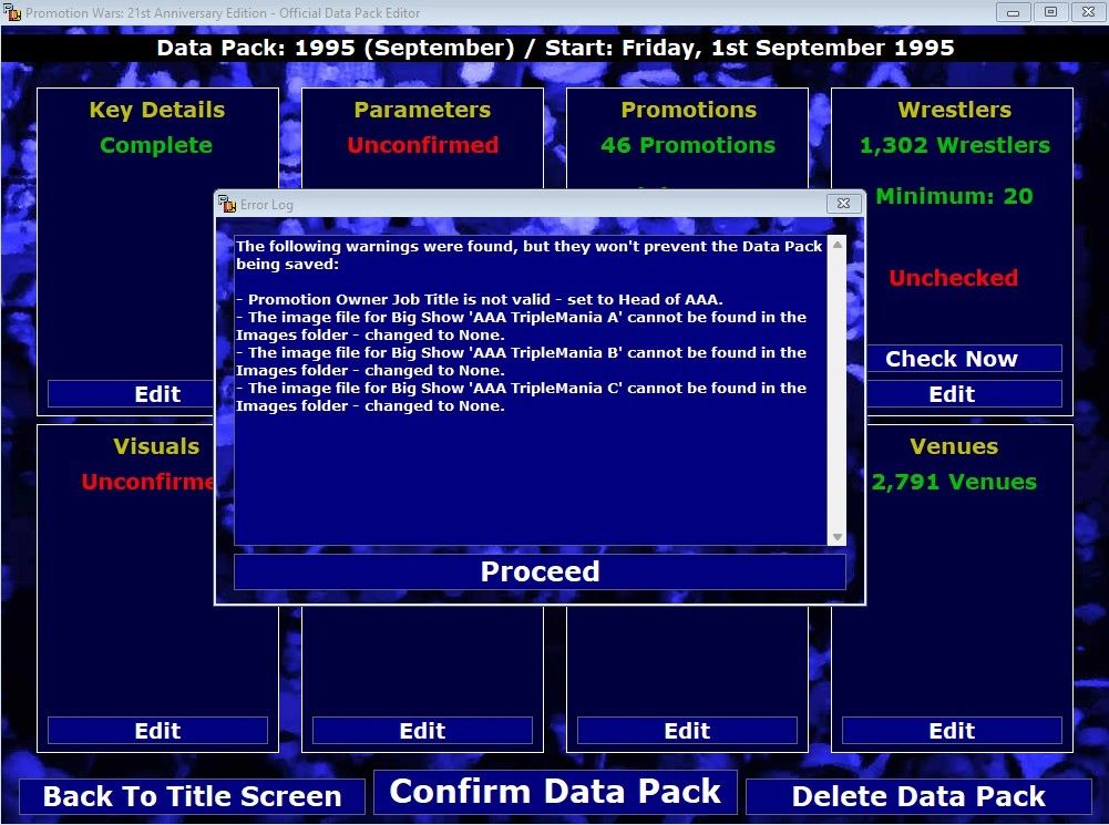 Data Pack Editor v1.5 Released