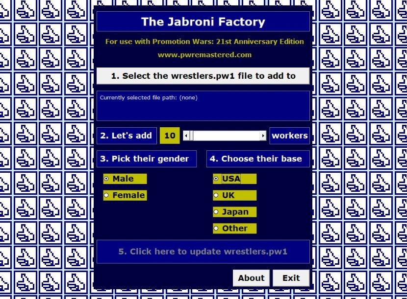 The Jabroni Factory Returns!