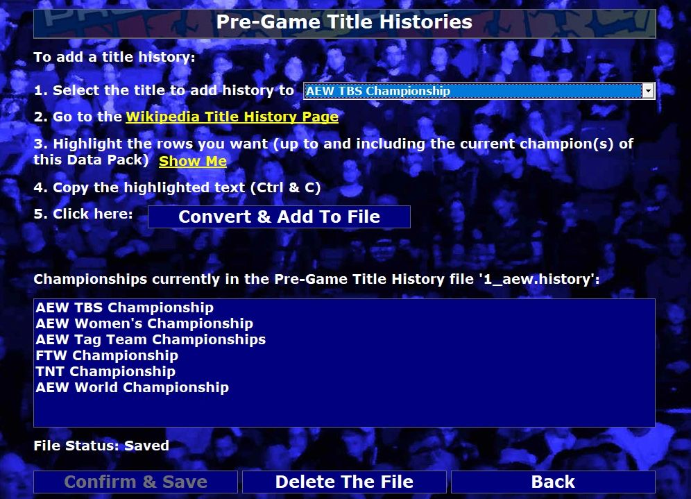 Data Pack Editor v1.1 Released