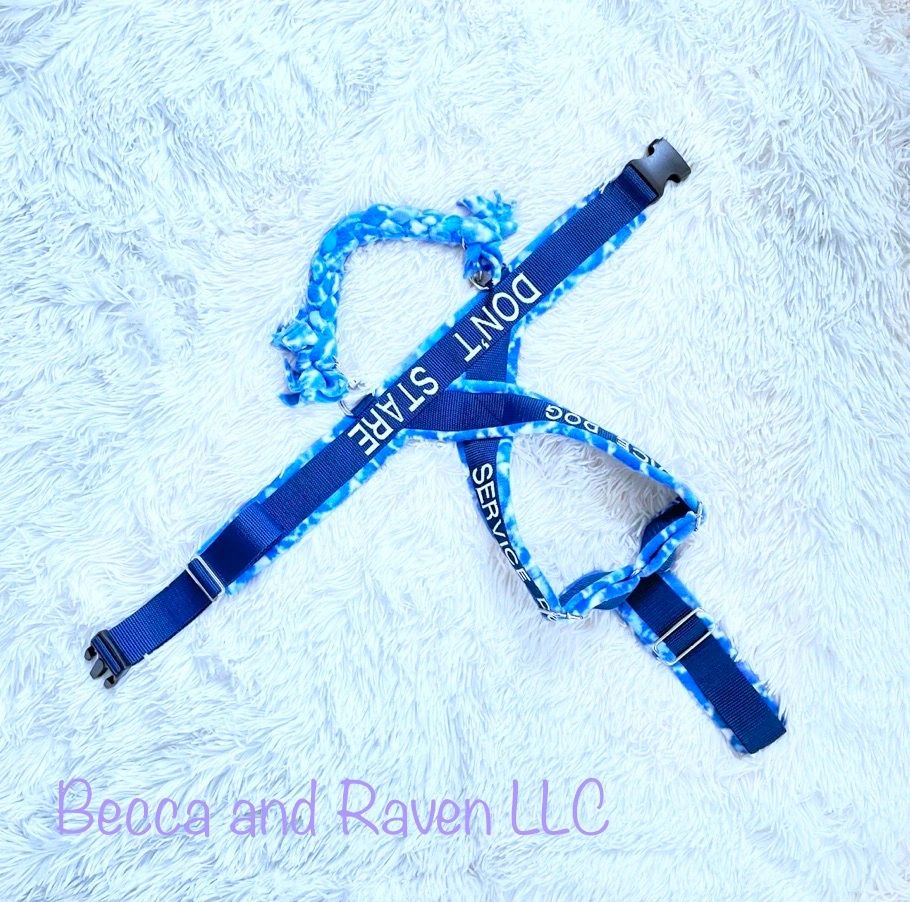 Custom XBack Service Dog Harness