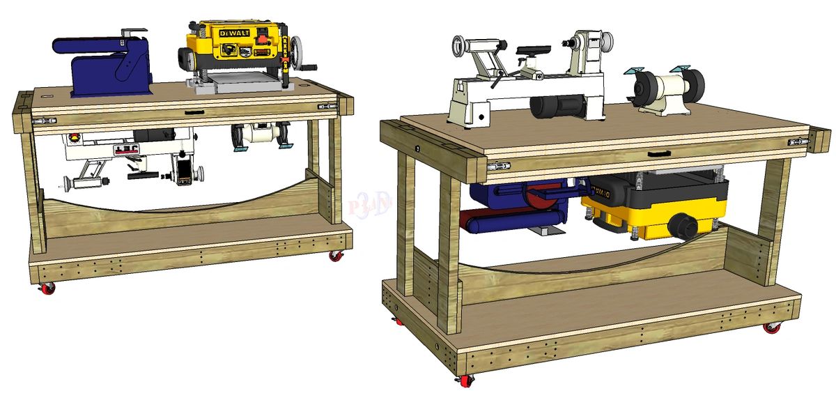 101 Flip-Top Workstation