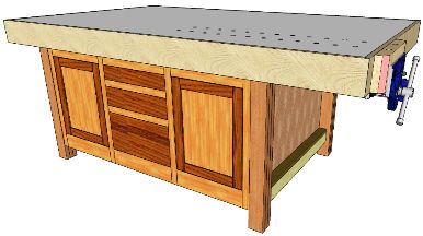 056 Torsion Box Assembly/ Outfeed Table