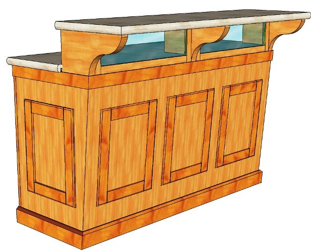 060 Free Standing Bar