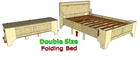 099 Double Folding Bed V1