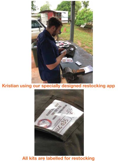 First Aid Kit Restock