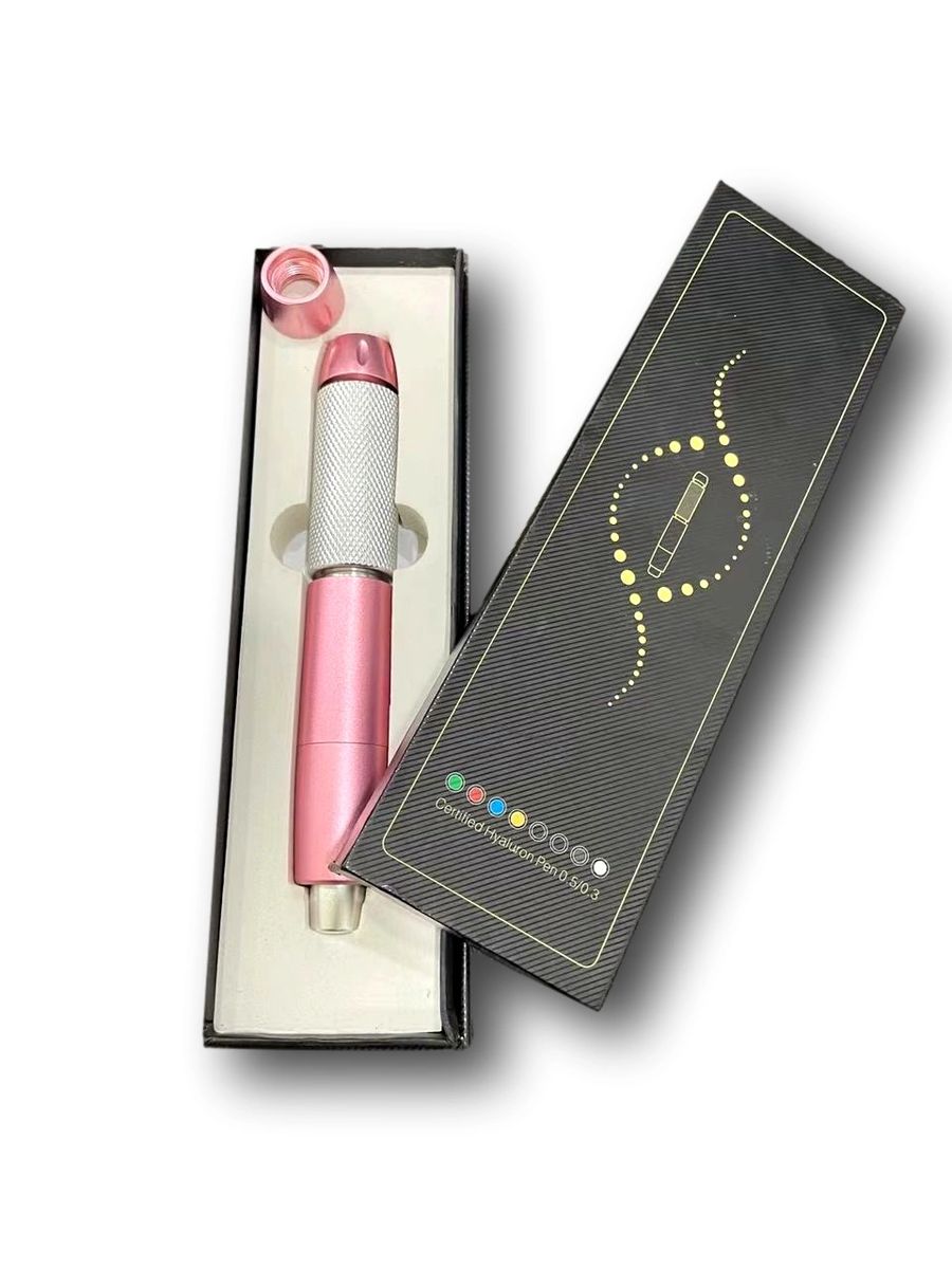 Twist Pink Silver 3 levels Dual 2in1 Hyaluron Pen
